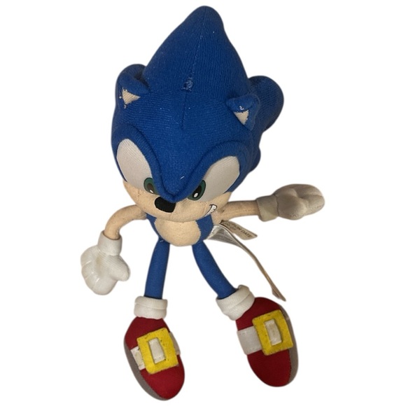 Toys | Sonic The Hedgehog Plush 1 Blue Sega Character Stuffed Toy ...